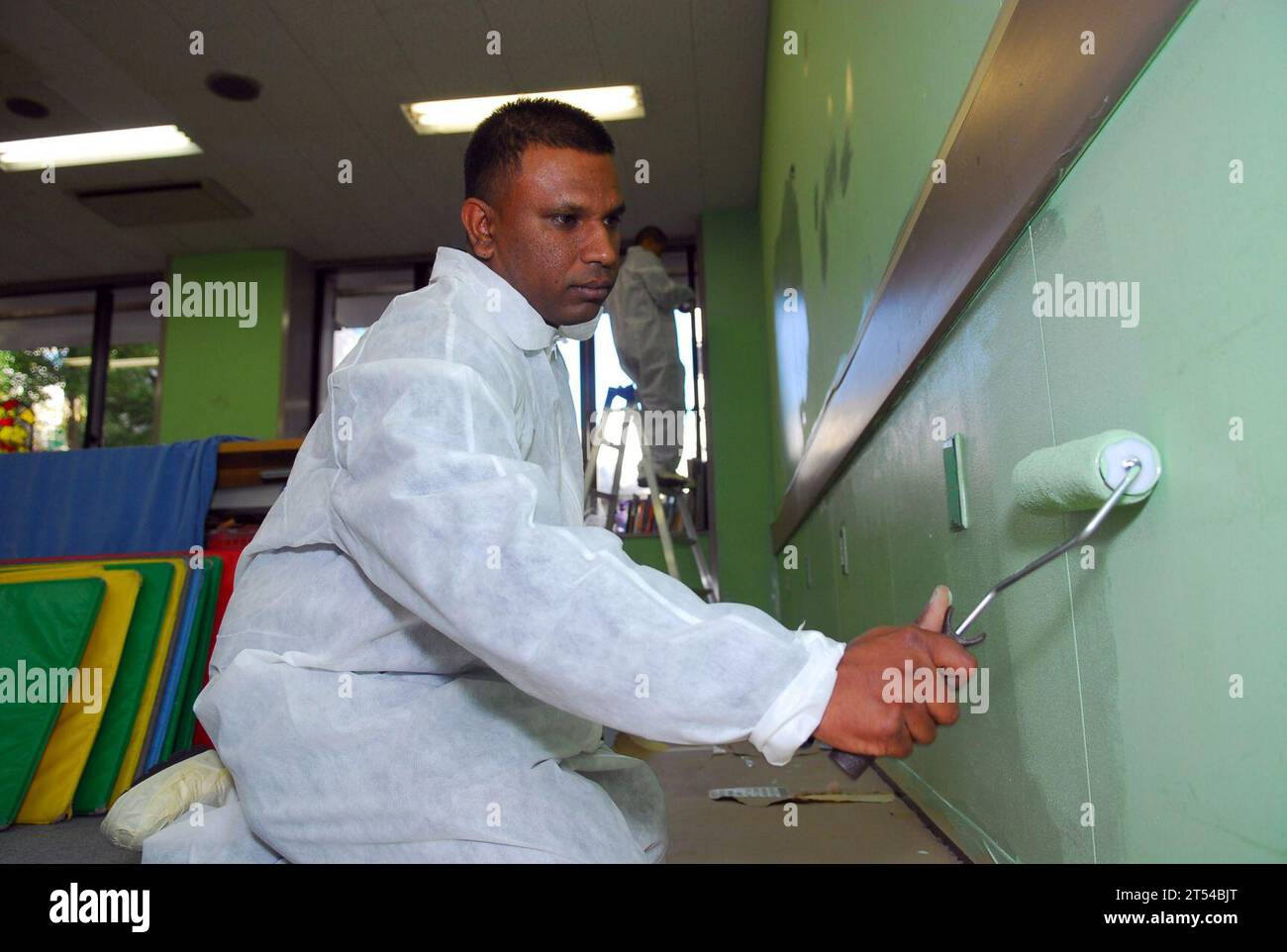 COMREL, painting, Tokyo, ymca Stock Photo - Alamy