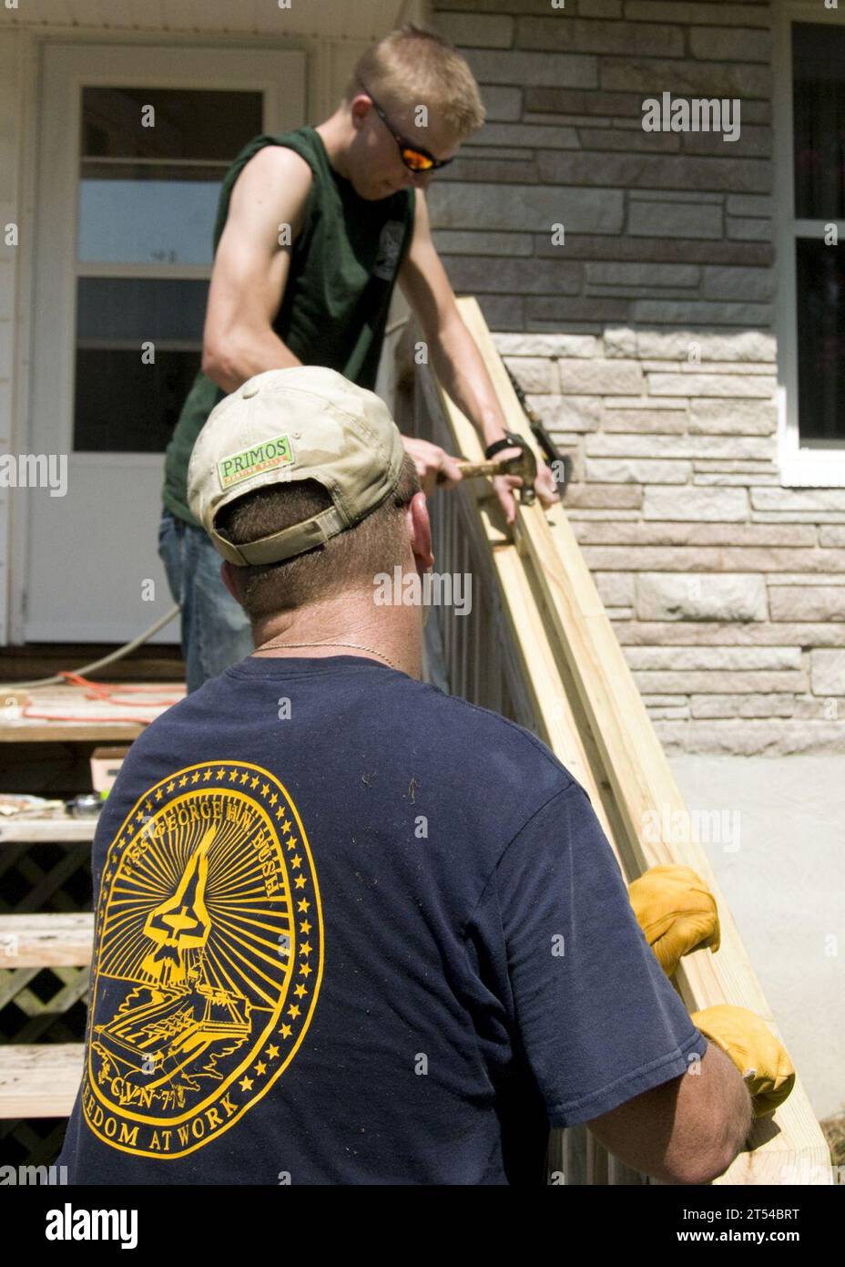 COMREL, Sailors, Samaritan House, U.S. Navy, USS George H.W. Bush (CVN ...