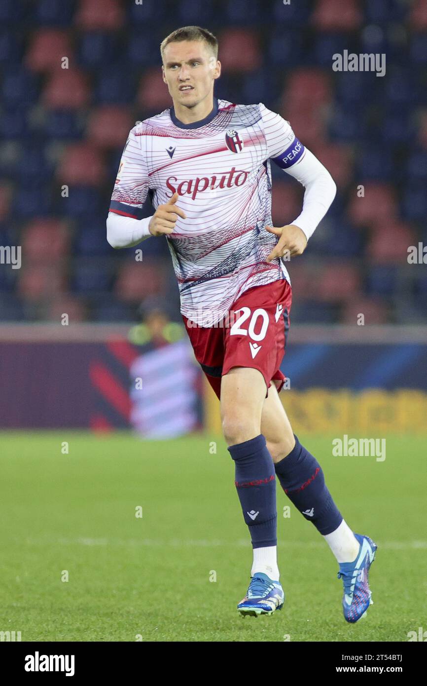 Bologna, Italy. 31st Oct, 2023. Michel Aebischer of Bologna FC during ...