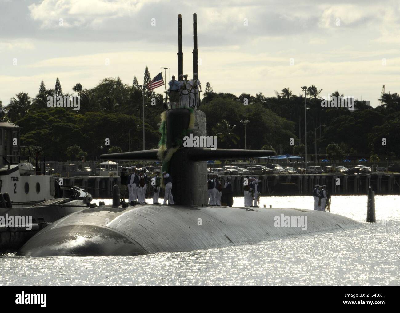 Comsubpac, Pearl Harbor, Submarine, UK333, USS Bremerton Stock Photo ...