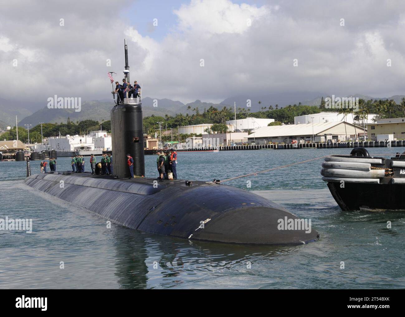 Comsubpac, Pearl Harbor, Submarine, U.S. Navy, USS Charlotte (SSN 766 ...