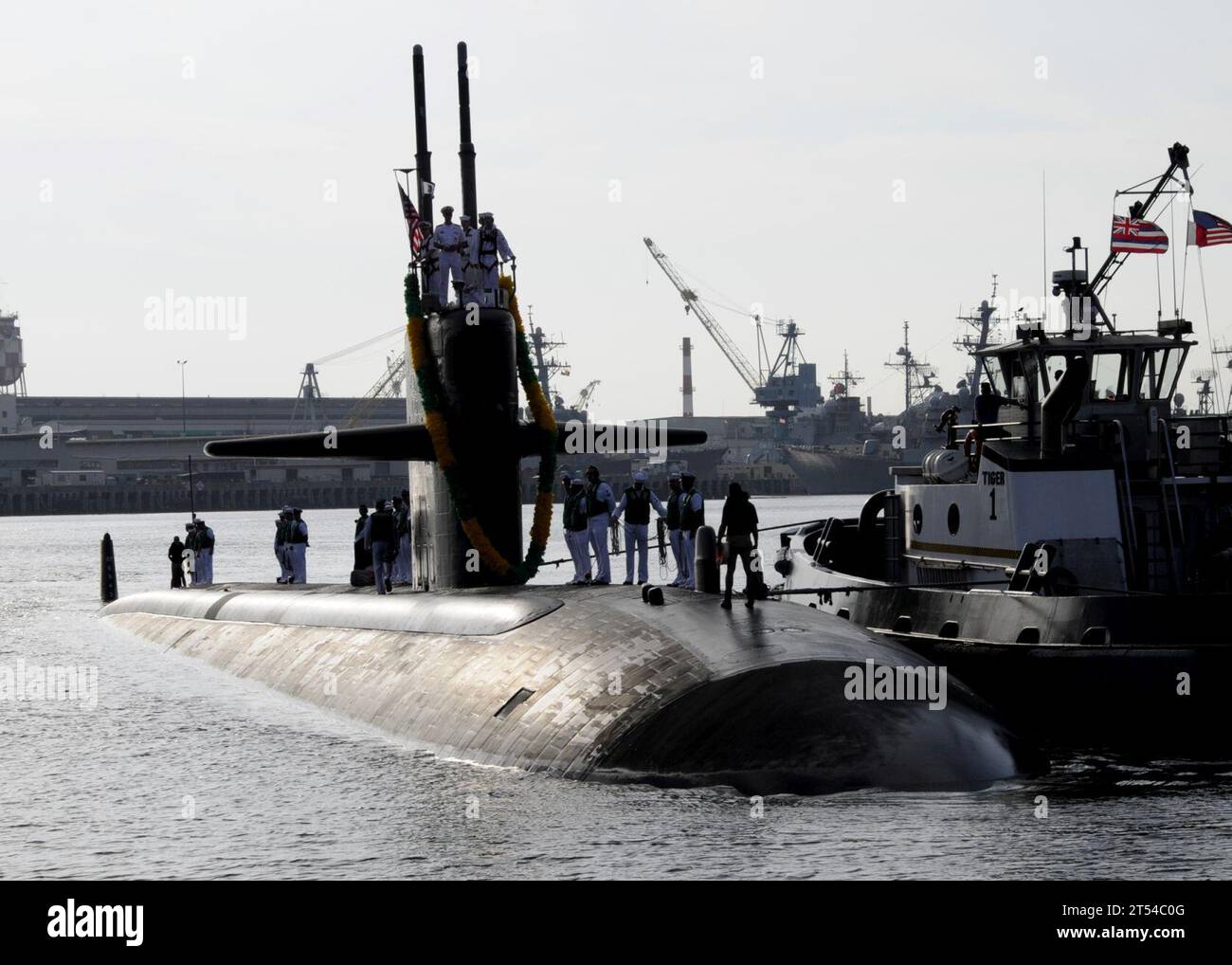 Comsubpac, Submarine, U.S. Navy, USS Olympia (SSN 717 Stock Photo - Alamy