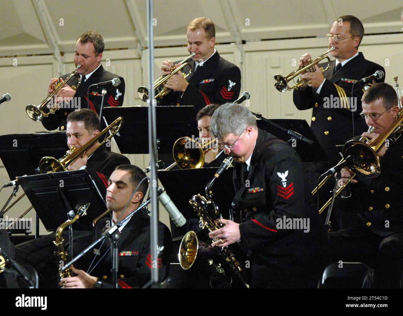 concert, people, Sailor, U.S. Navy Band Stock Photo - Alamy
