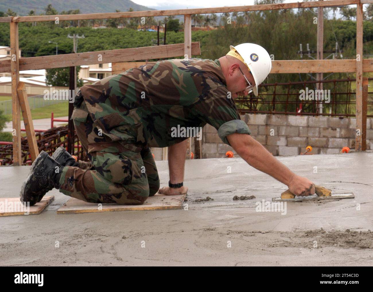 CONCRETE, nmcb-4, Seabee Stock Photo - Alamy