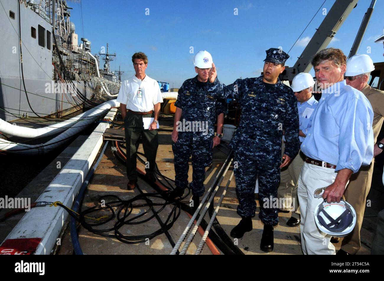 Congressmen Gene Taylor, Sailors, U.S. Navy, USS Doyle (FFG 39 Stock ...