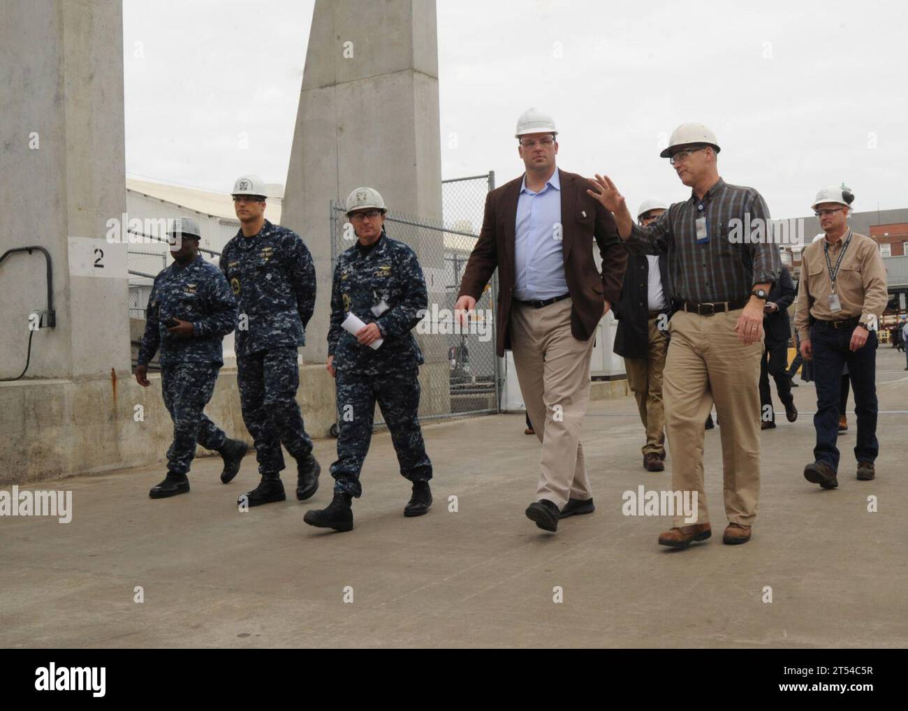 Congressman Jon Runyan, Shipyard, tour, USS Theodore Roosevelt (CVN71 ...