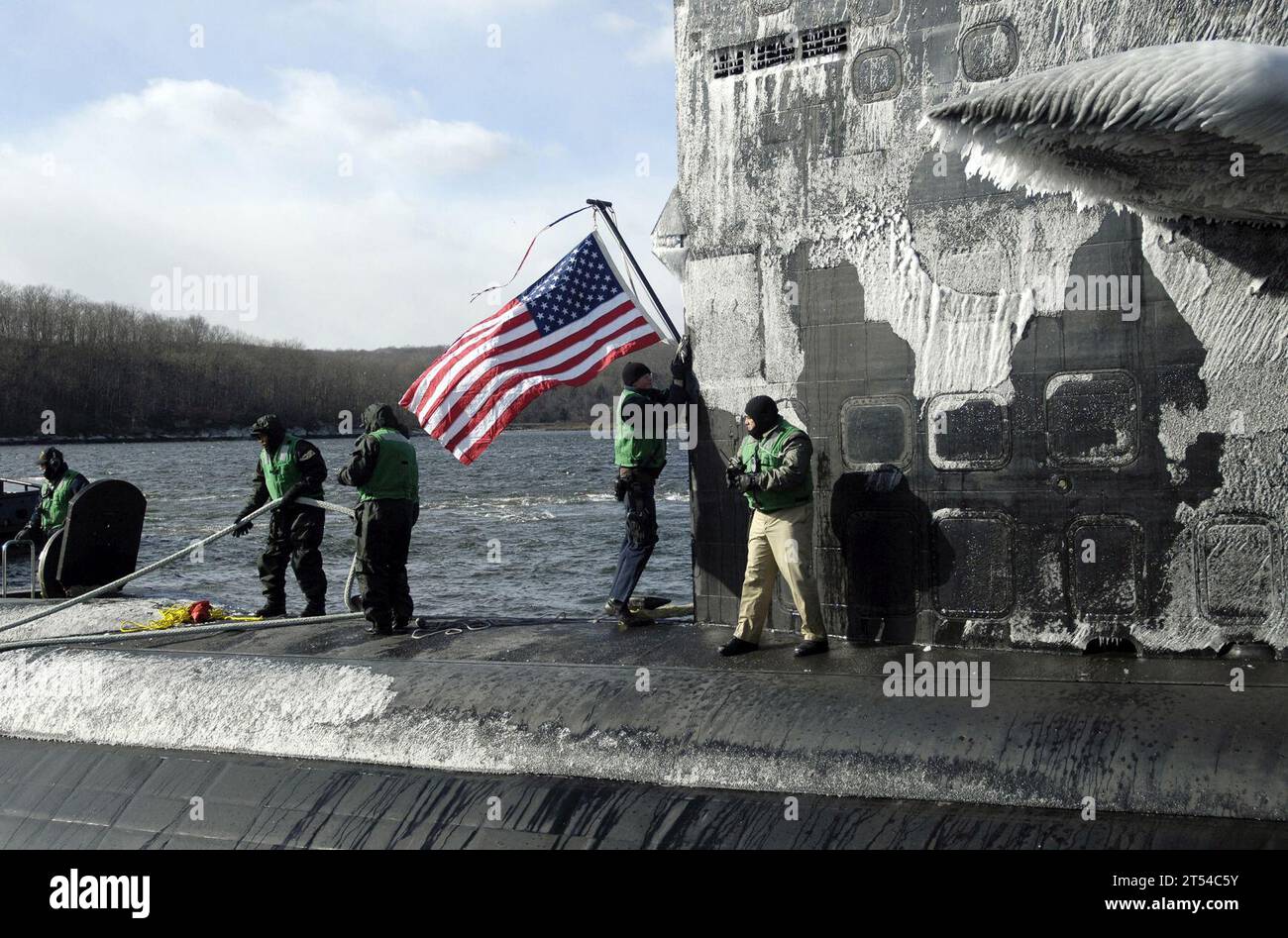 Conn., groton, Los Angeles-class fast attack submarine USS Philadelphia ...