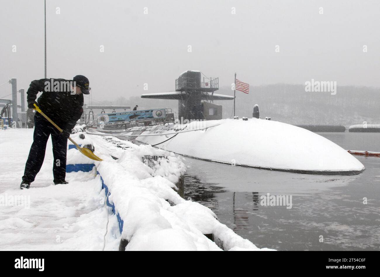 Conn., groton, Naval Submarine Base New London Stock Photo - Alamy