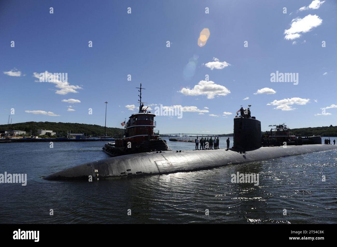 Connecticut, Submarine, U.S. Navy, USS Annapolis (SSN 760 Stock Photo ...