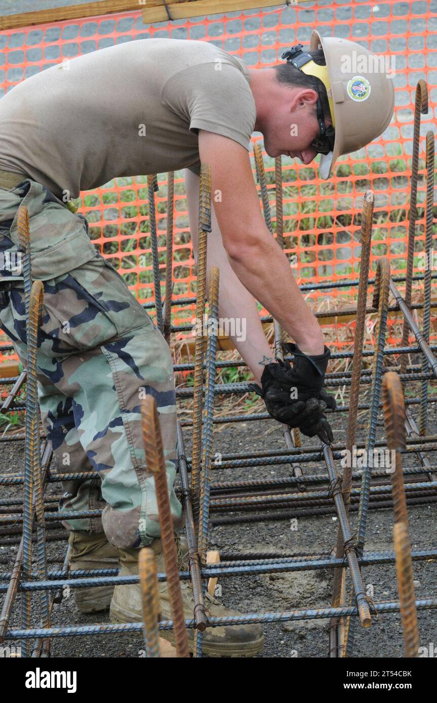 CONSTRUCTION, gtmo, NMCB-7, SEABEES, U.S. Navy Stock Photo - Alamy
