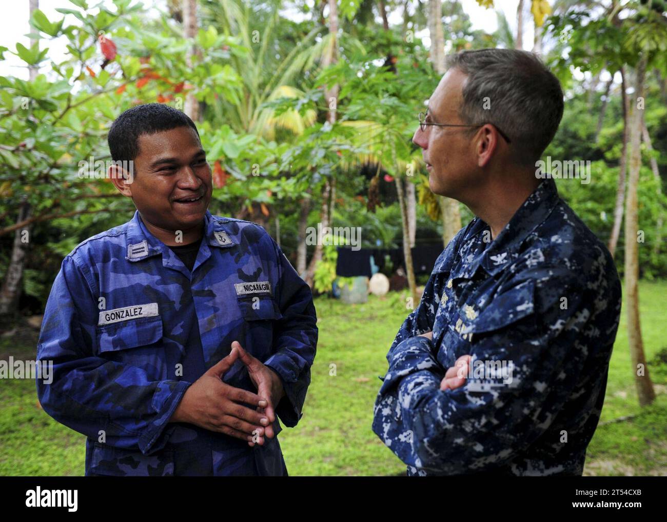 Continuing Promise 2010, Nicaraguan Navy Commodore, Sailor, U.S. Navy ...