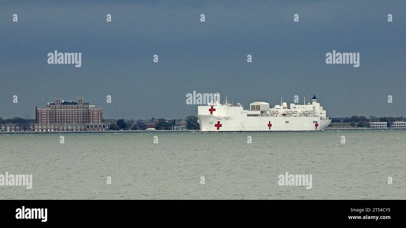 Continuing Promise 2011, Hampton, hospital ship, Military Sealift ...