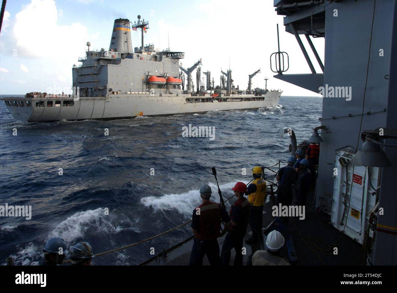 counter-piracy operations, ctf-151, REPLENISHMENT AT SEA, USNS Kanawha ...