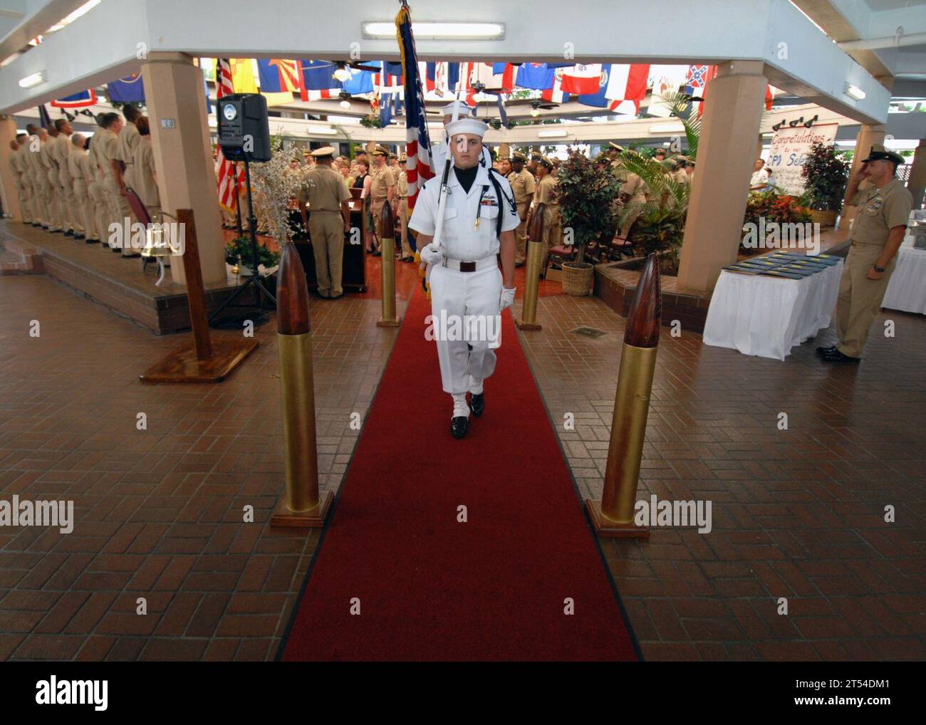 CPO cover, CPO pinning ceremony, HAWAII, Naval Station (NAVSTA) Pearl ...