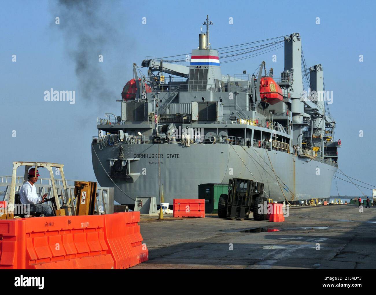 crane ship, Cuba, Guantanamo bay, Haiti, Military Sealift Command ...