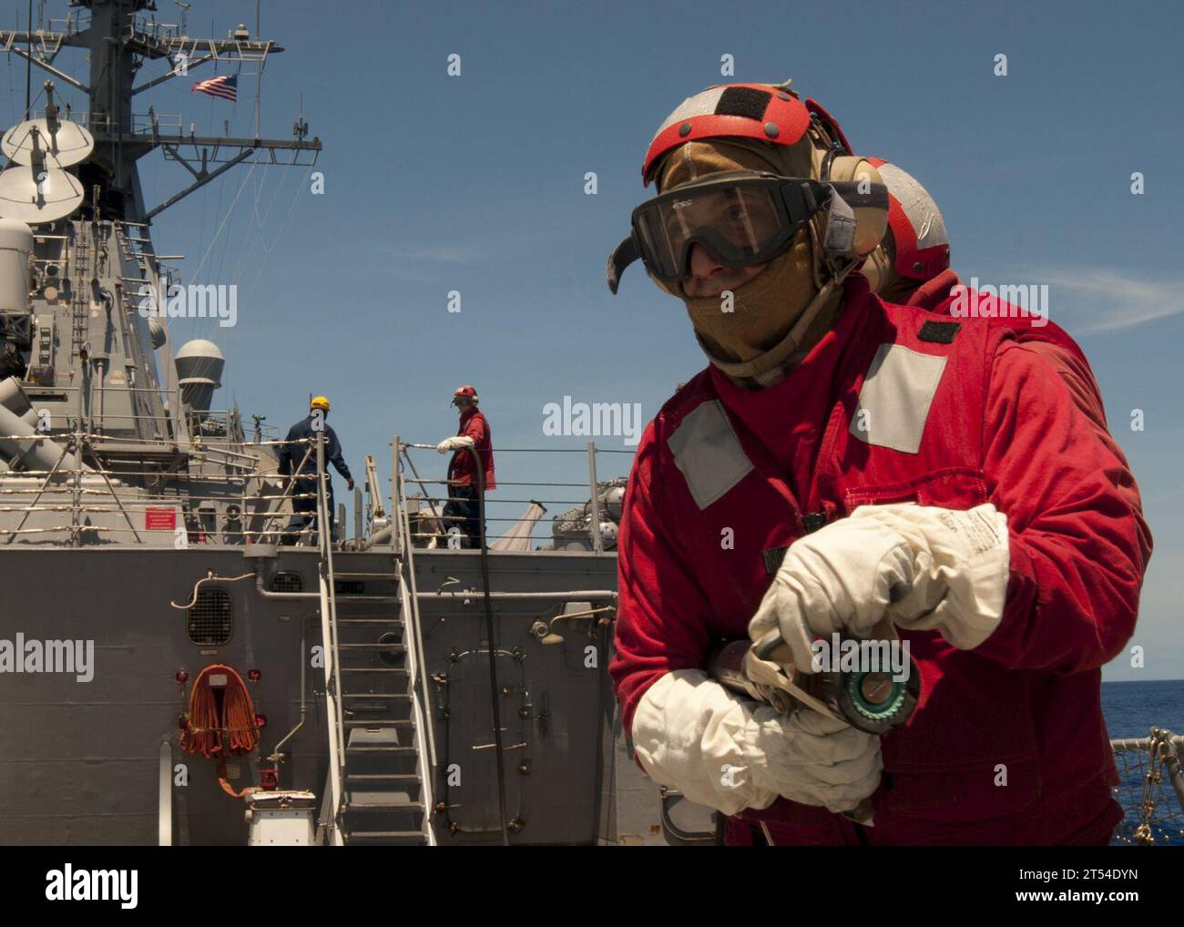 crash and smash, DDG 62, firefighting, Guided-Missile Destroyer, people ...