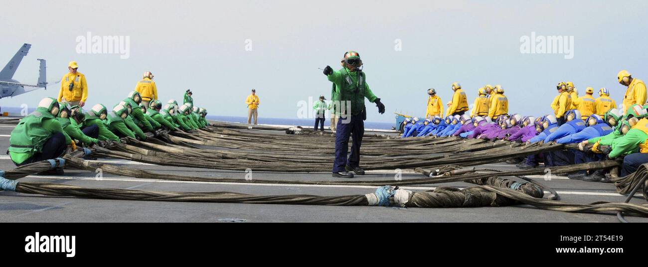 crash barrier, flight deck, navy, people, Safety, training, U.S. Navy ...