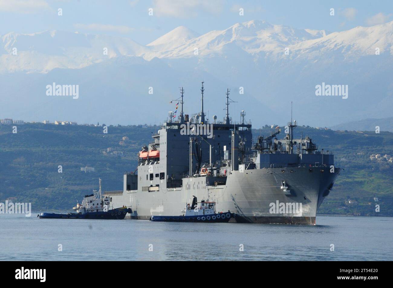 Crete, dry cargo and ammunition ship, Greece, Military Sealift Command ...
