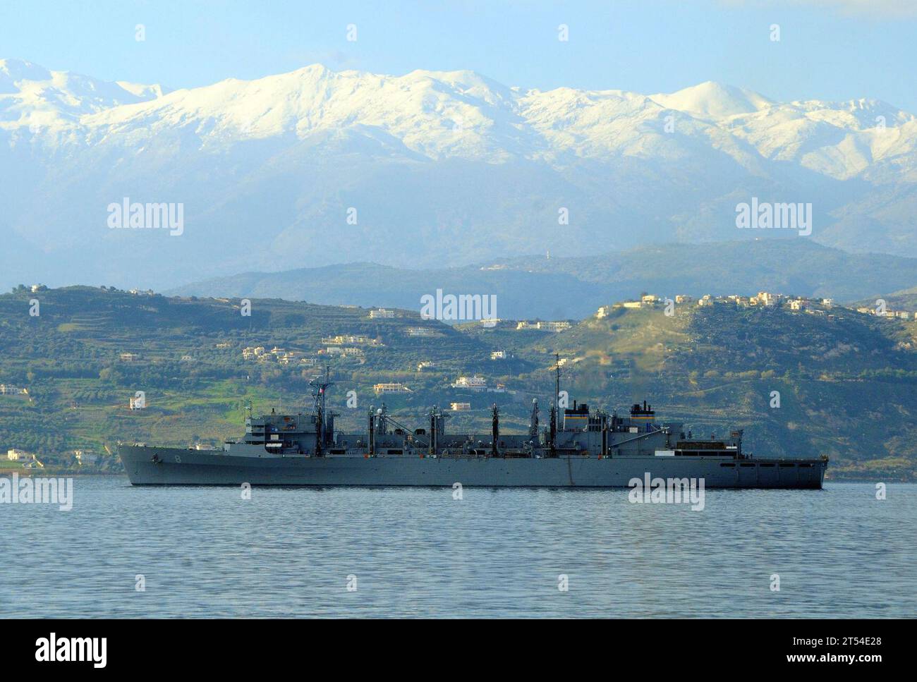Crete, fast combat support ship, Greece, Military Sealift Command, msc ...