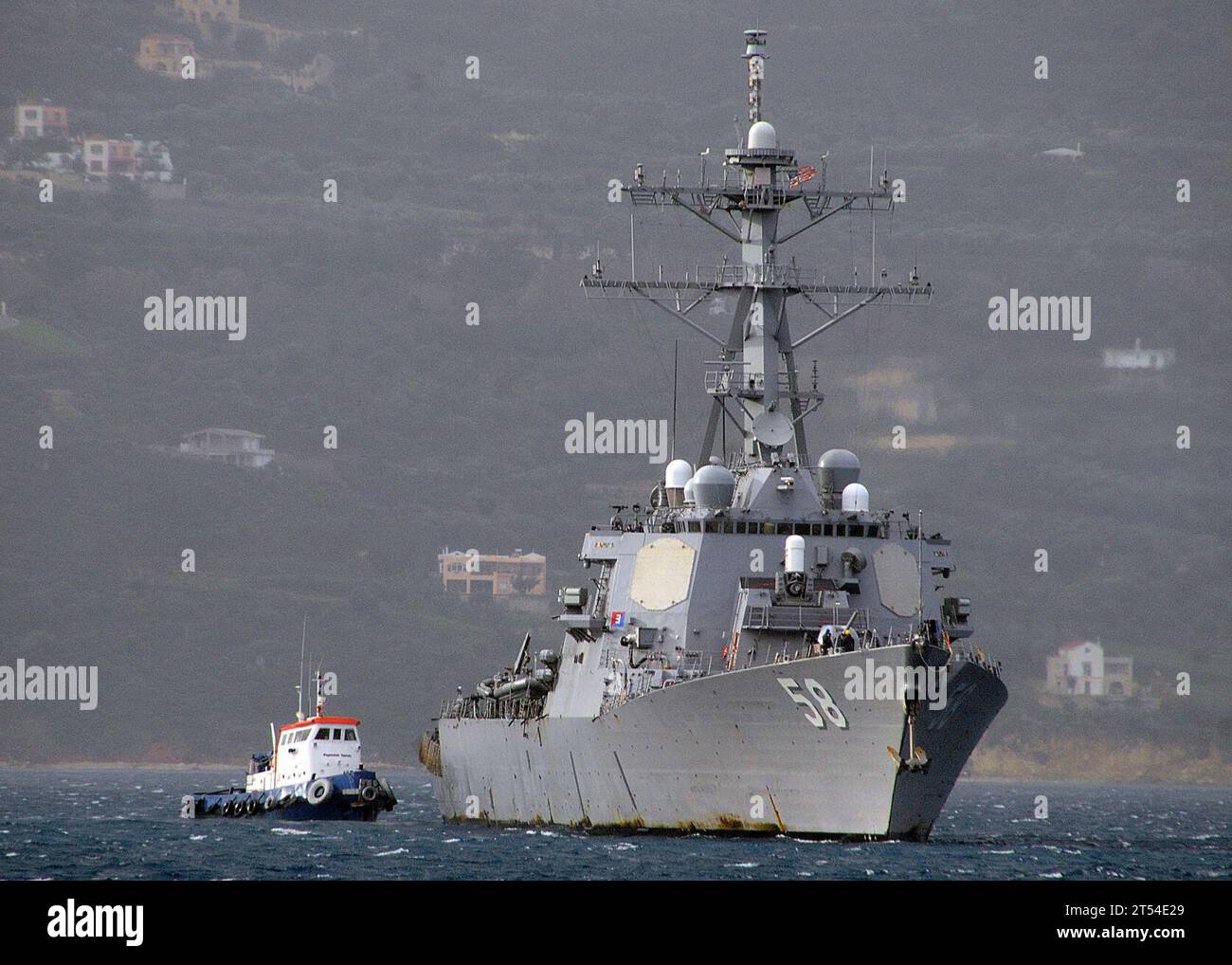 Crete, DDG 58, Greece, port visit, SNMG1, Souda Bay, Standing Naval ...