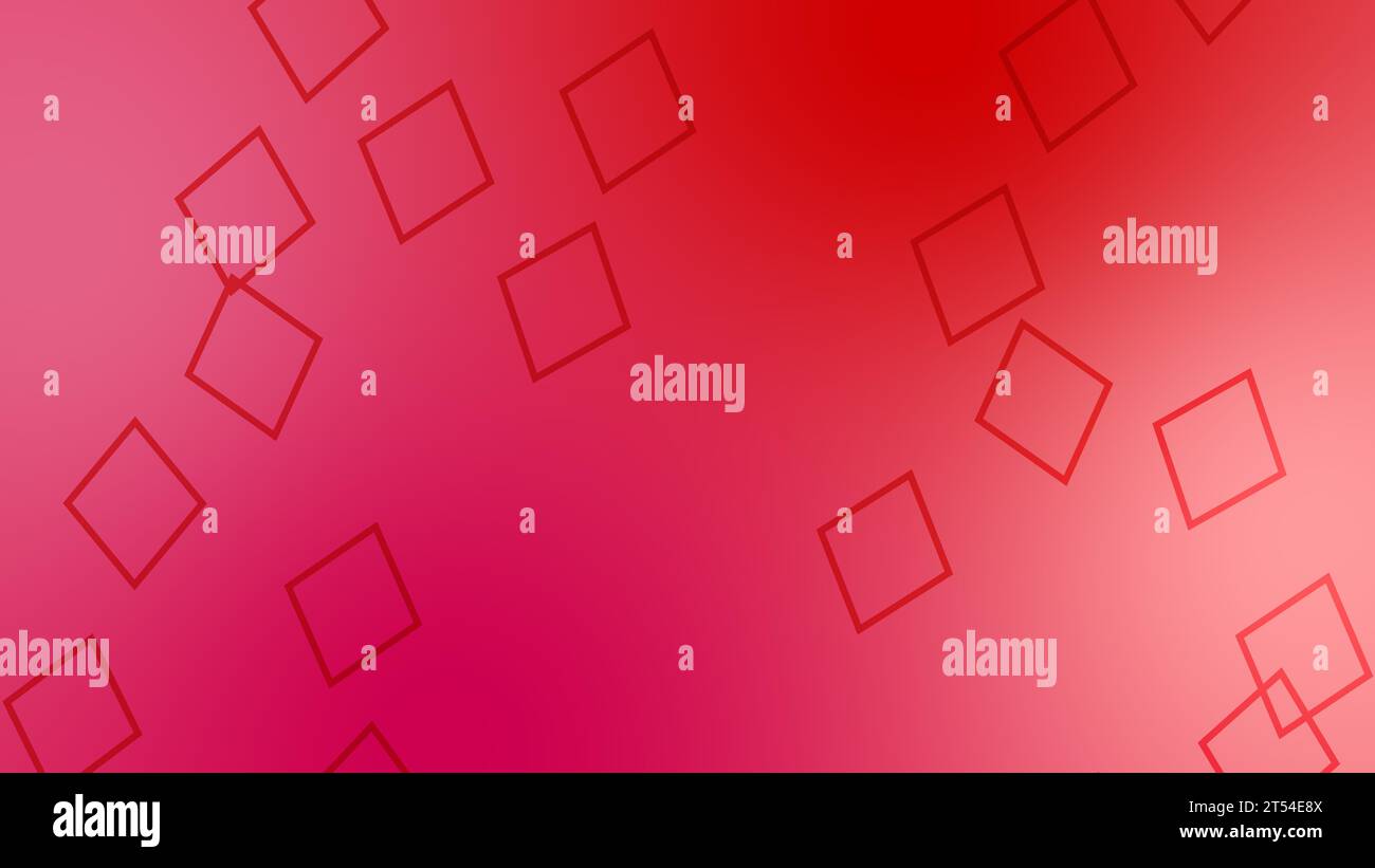 CG image of red background including rhombus shaped object Stock Photo ...