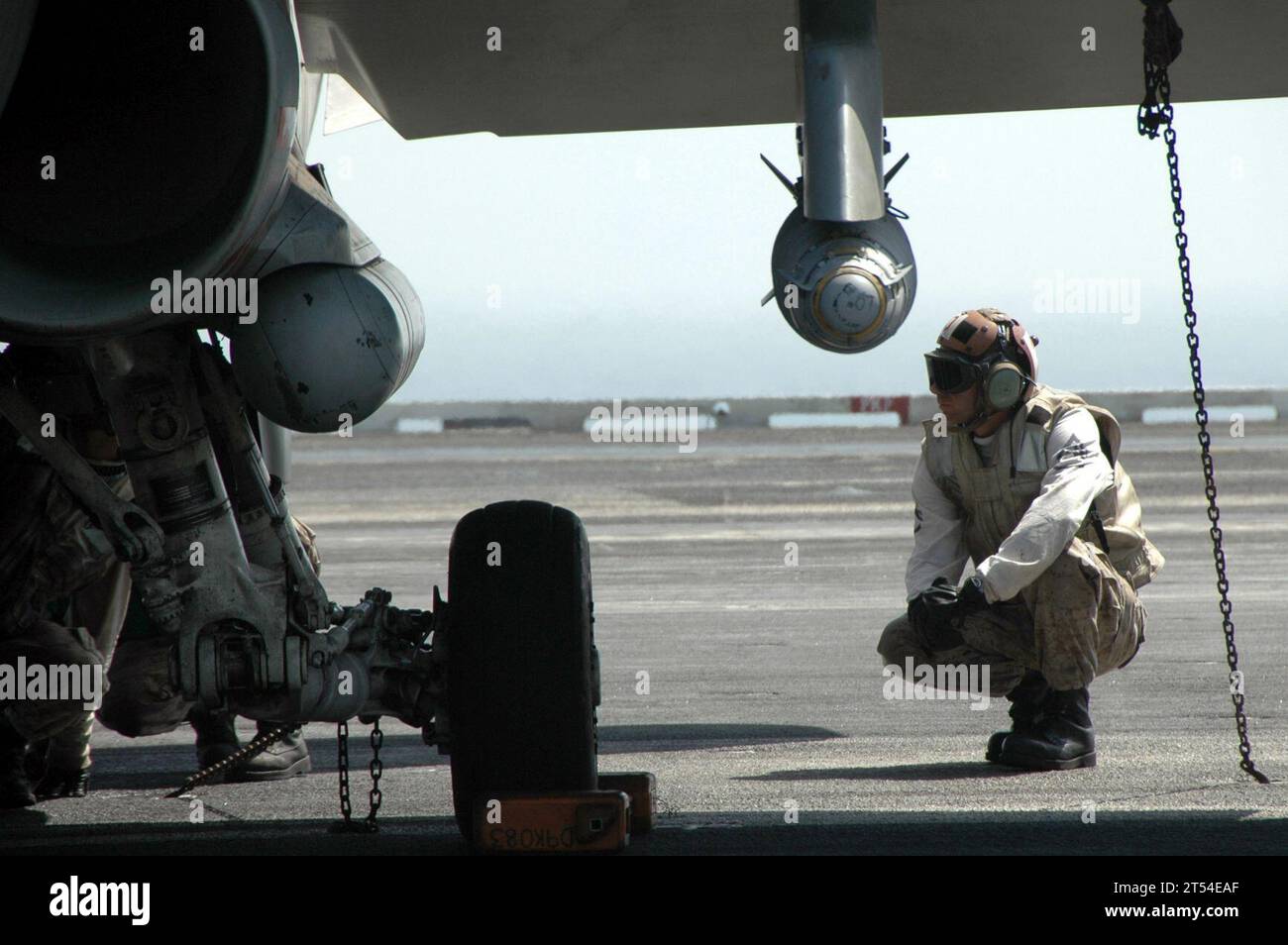 CSG, flight deck, vmfa-232 Stock Photo - Alamy