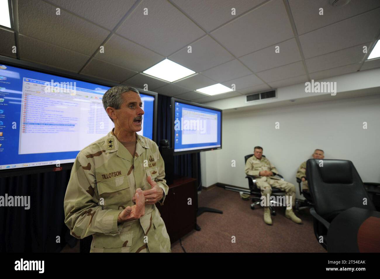 CTF 56, Naval Support Activity Bahrain, Rear Adm. Michael P. Tillotson ...