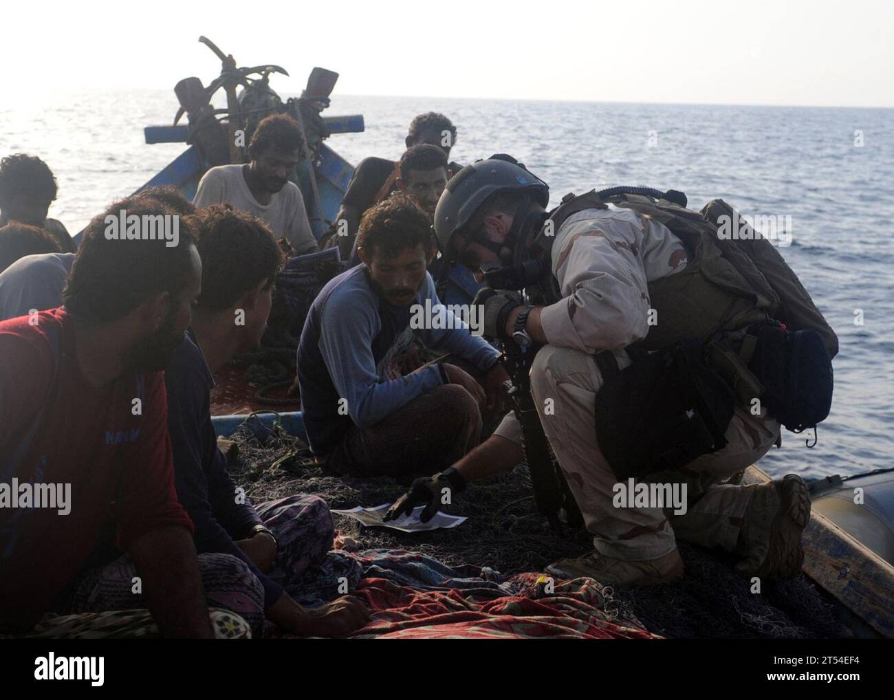 CTF 151; VBSS; USS Anzio; MSST 91104; counter-piracy Stock Photo - Alamy