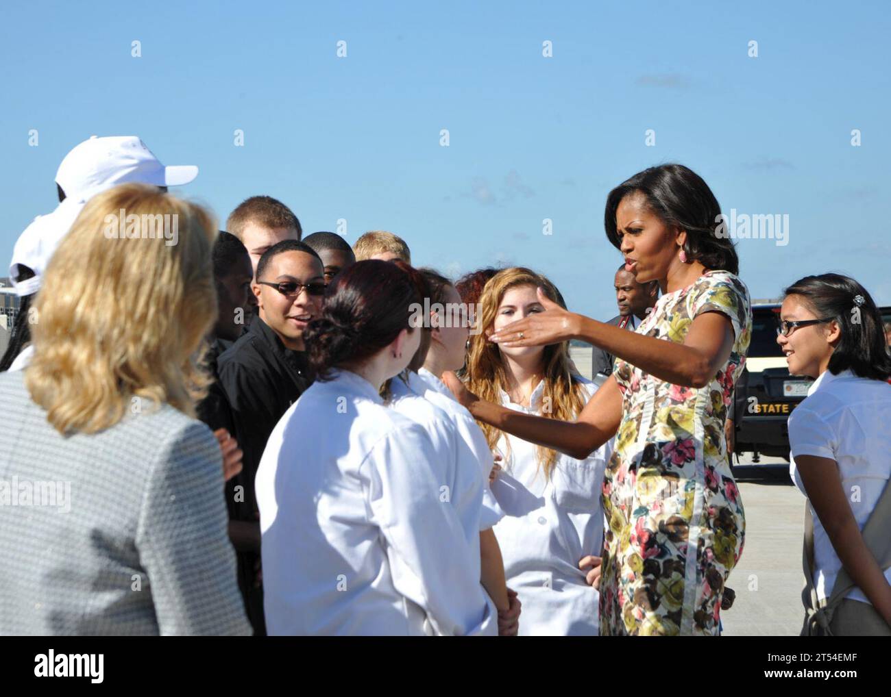 Culinary Students, First Lady, girl scouts, Michelle Obama, Naval Air ...