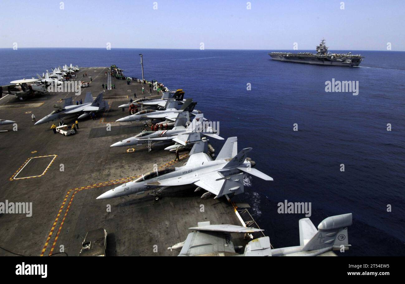 CVN 65, Eisenhower Carrier Strike Group, IKE, USS Eisenhower Stock ...