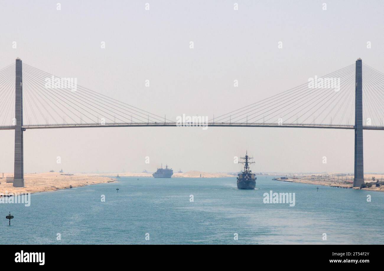 CVN 69, Dwight D., Egyptian-Japanese Friendship Bridge, EISENHOWER, IKE ...