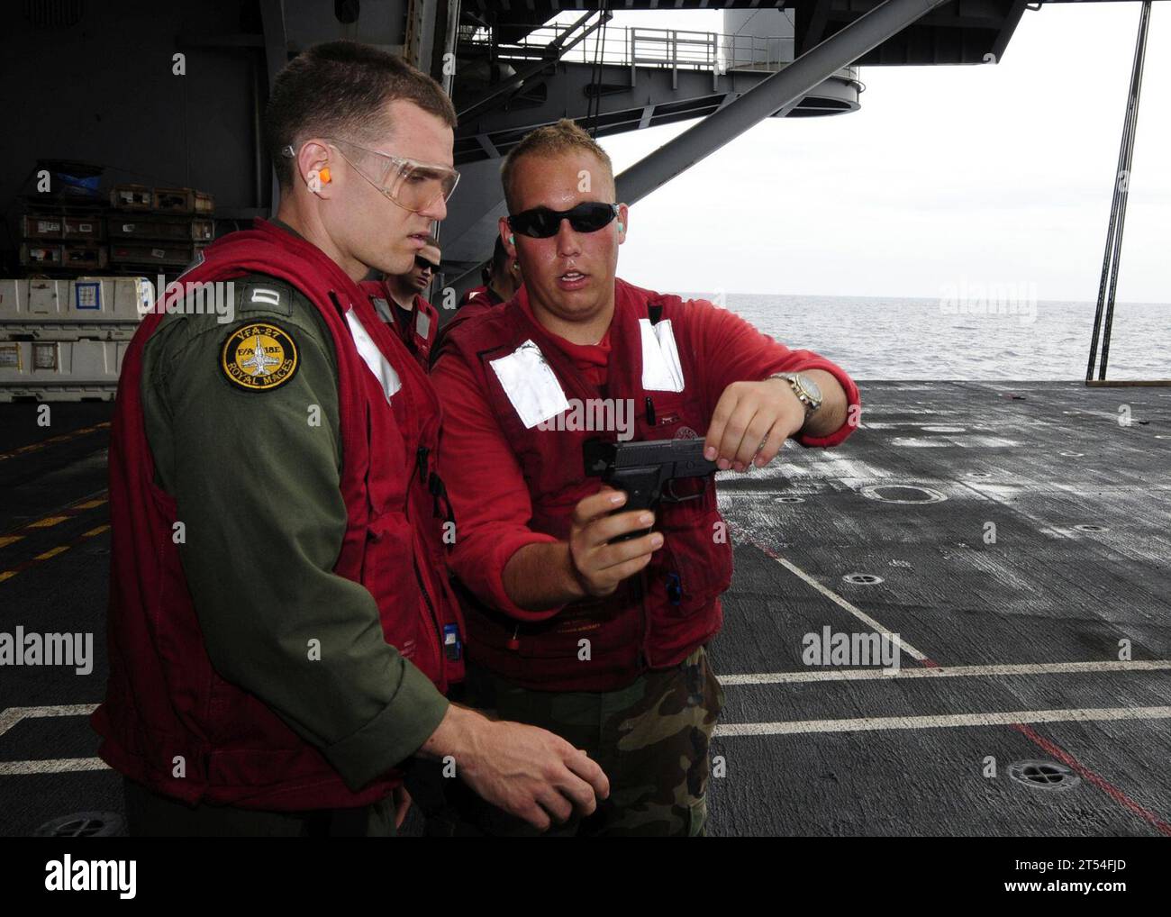 CVN 73, G-2, Gunshoot, GW, USS George Washington, weapons department ...