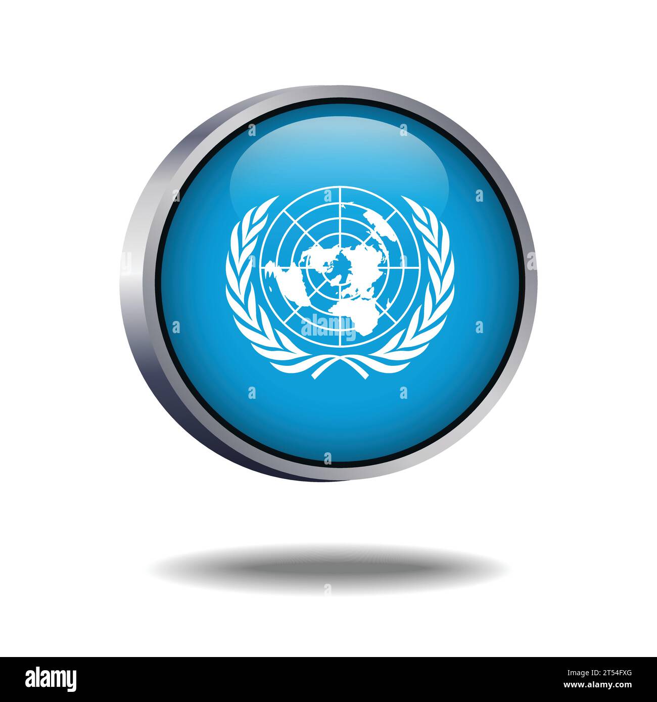 United nations emblem Cut Out Stock Images & Pictures - Alamy