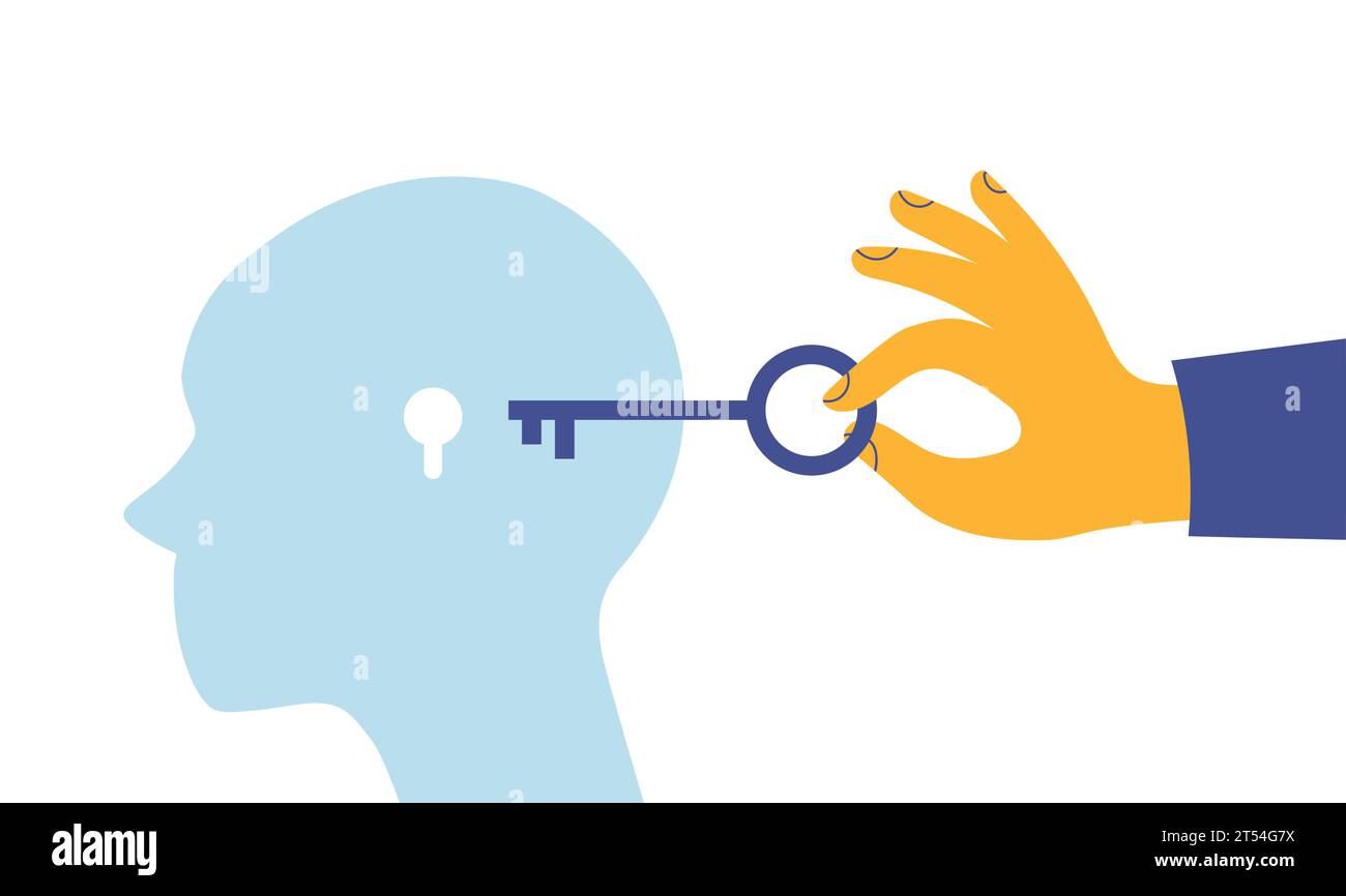 Inner lock head Stock Vector Images - Alamy