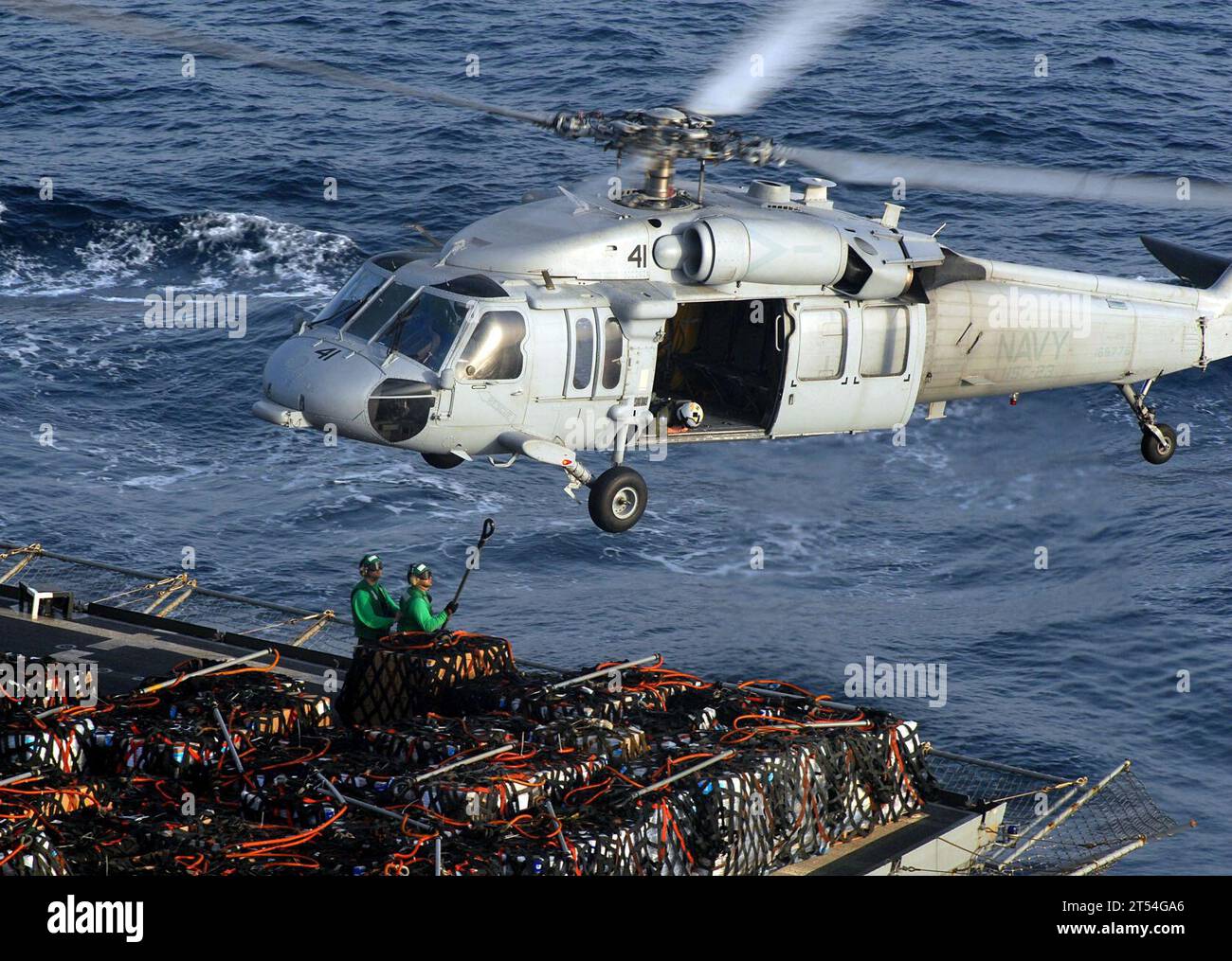 cvn 74, helicopter, mh-60s knighthawk, predators Stock Photo - Alamy