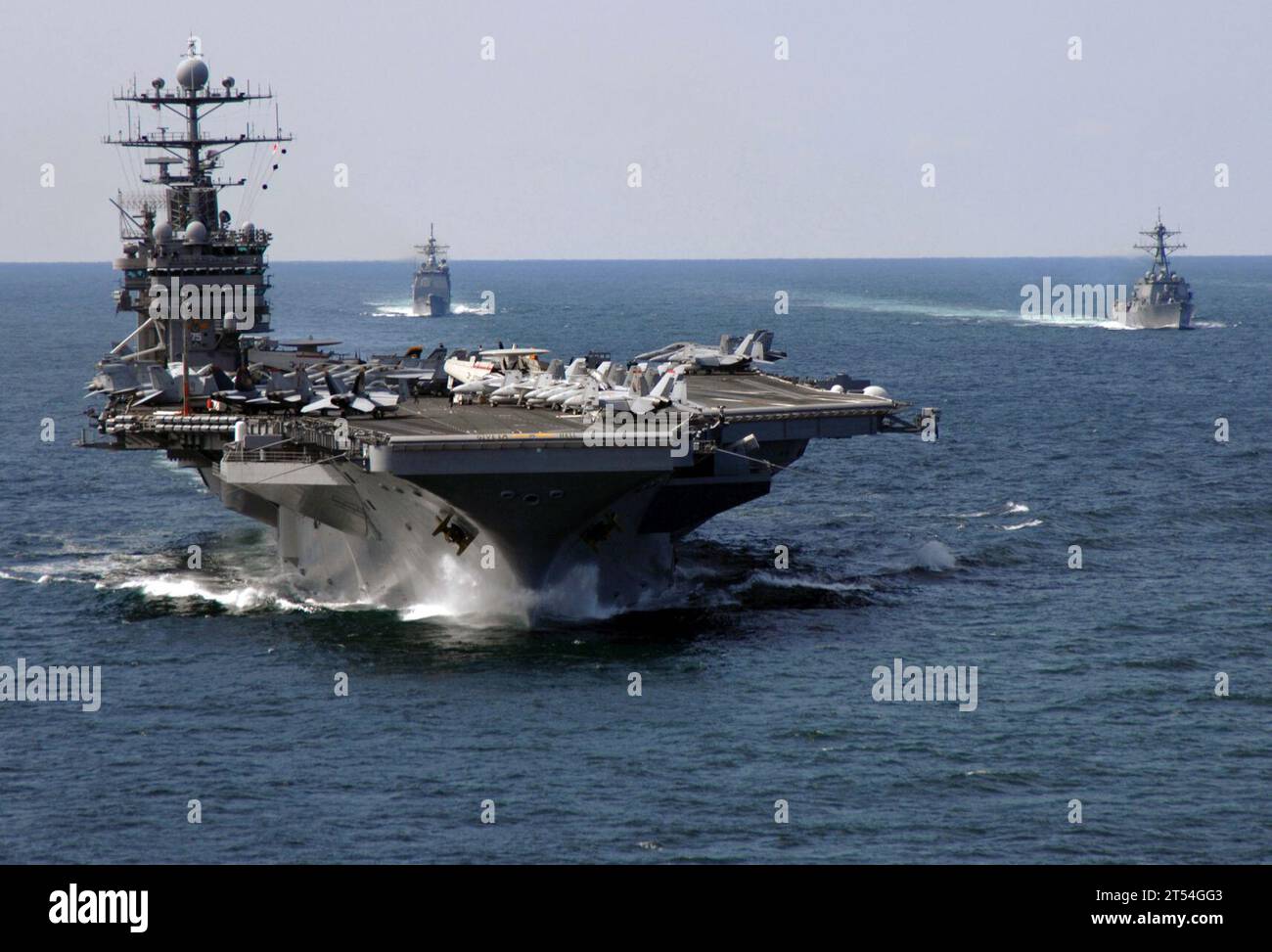 CVN 75, uss harry s. truman Stock Photo - Alamy