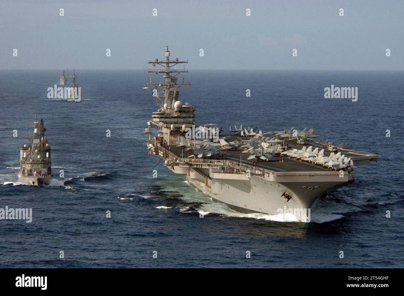 CVN 76, dd 153, dd 155, dd 175, ddh 141, fas, fueling at sea, haruna ...