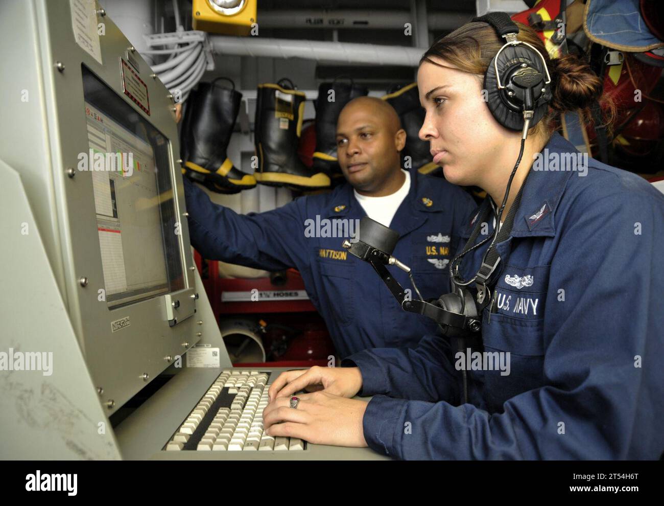 Damage control locker hi-res stock photography and images - Alamy