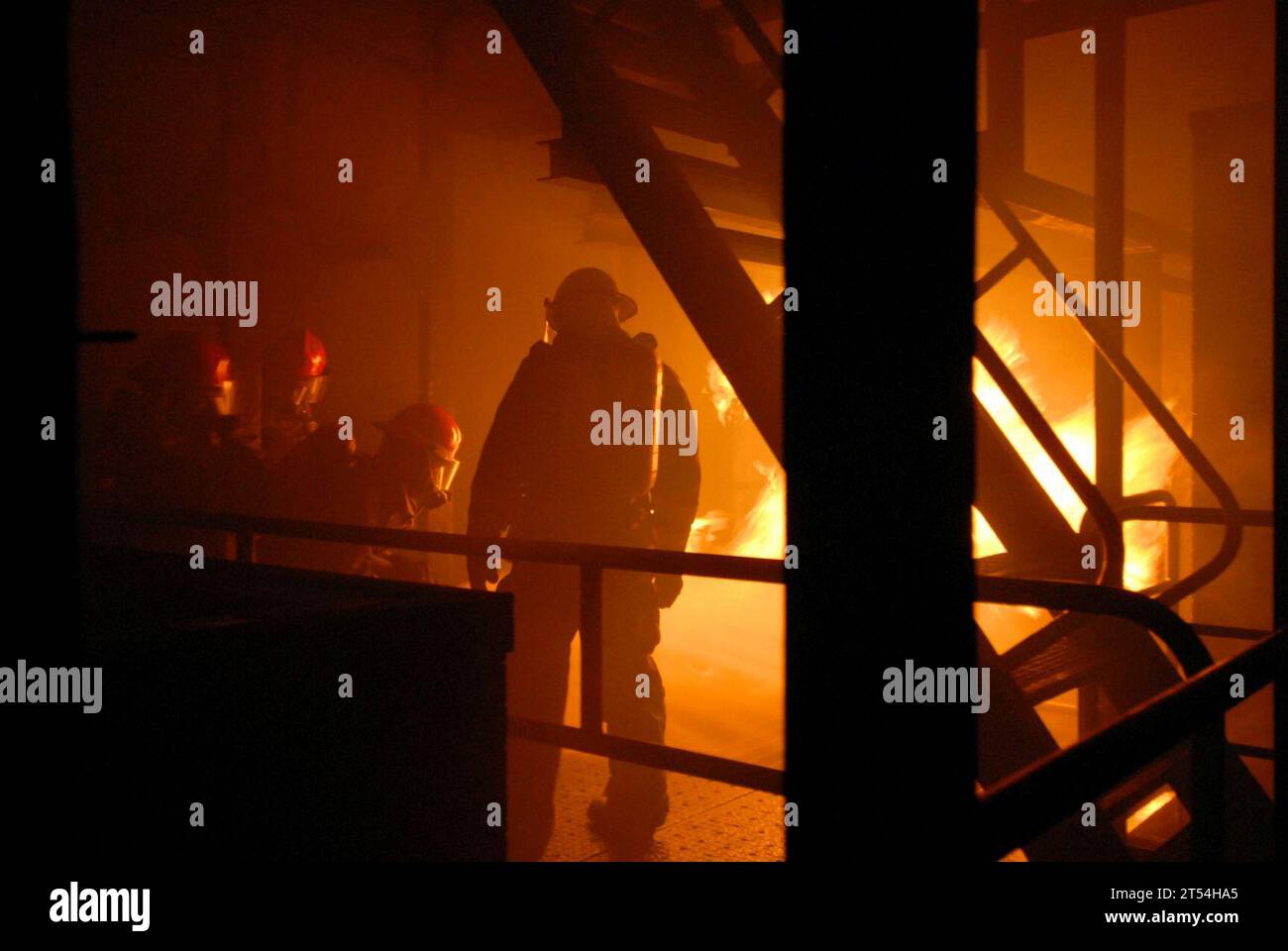 Damage Control, DC, fire, flames, hose team, NOZZLE TEAM, training ...