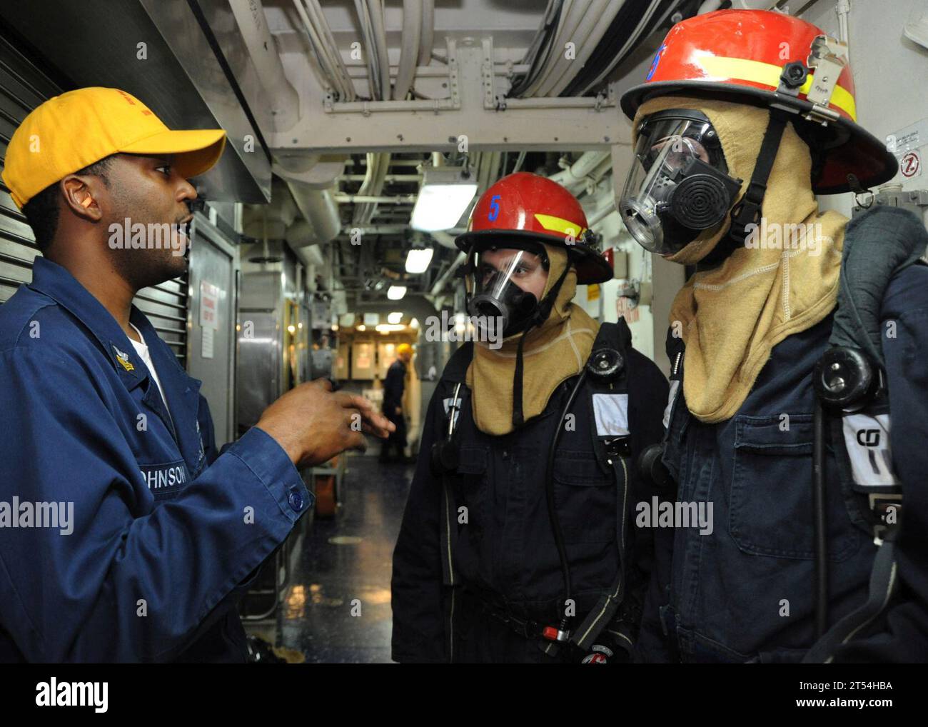 Damage Control, ddg 81, destroyer, Sailors, training, U.S. Navy, USS ...