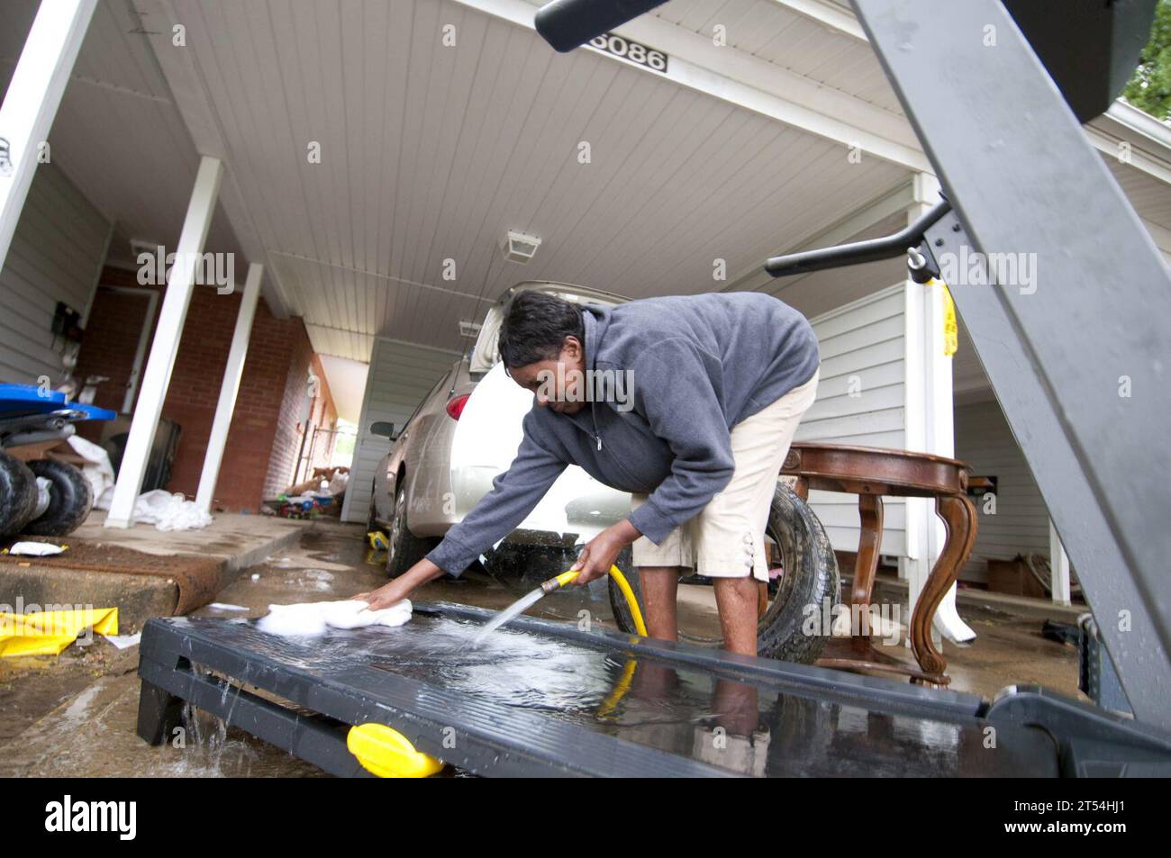 damage, flooding, natural disaster, Naval Support Activity Mid-South ...