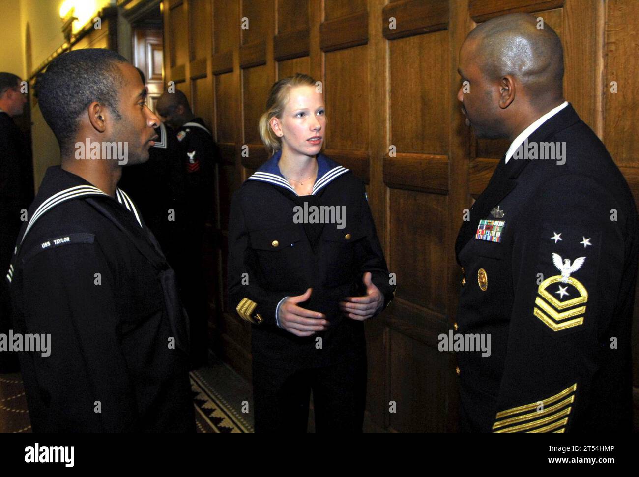 Danish Defense, FFG 50, Sailors, U.S. Navy, uss taylor Stock Photo - Alamy