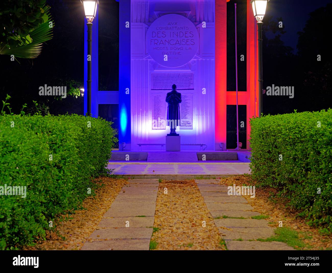 French war memorial in Puducherry for those who died in the first world ...