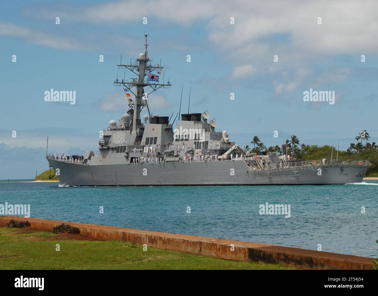 DDG 77, Deployment, destroyer, HAWAII, Joint Base Pearl Harbor-Hickam ...