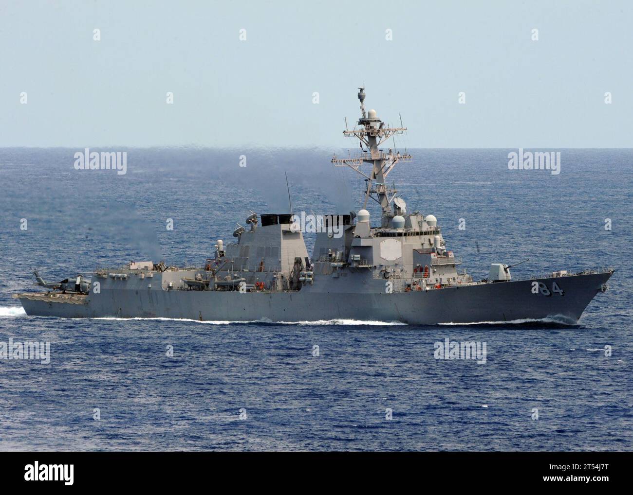 DDG 84, Guided-Missile Destroyer, U.S. Navy, USS Bulkeley Stock Photo ...