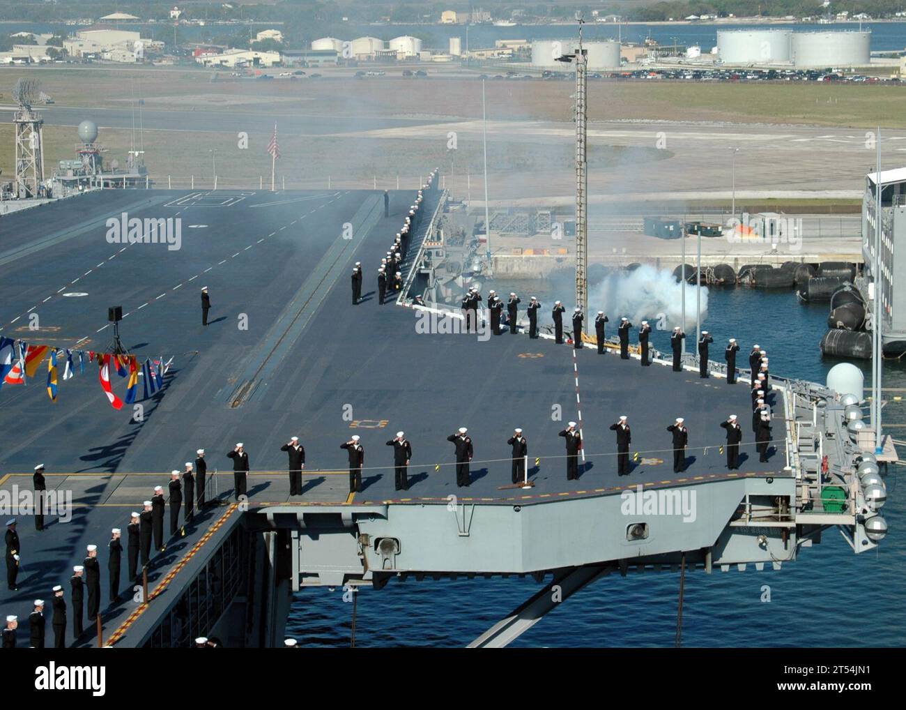 decommission ceremony, JFK NAVY MAYPORT, USS John F. Kennedy (CV 67 ...