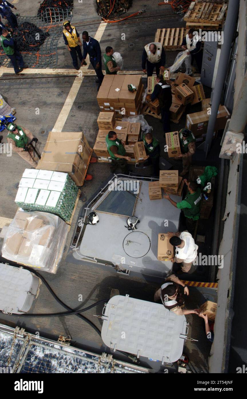 deck, Sailors, supplies Stock Photo - Alamy