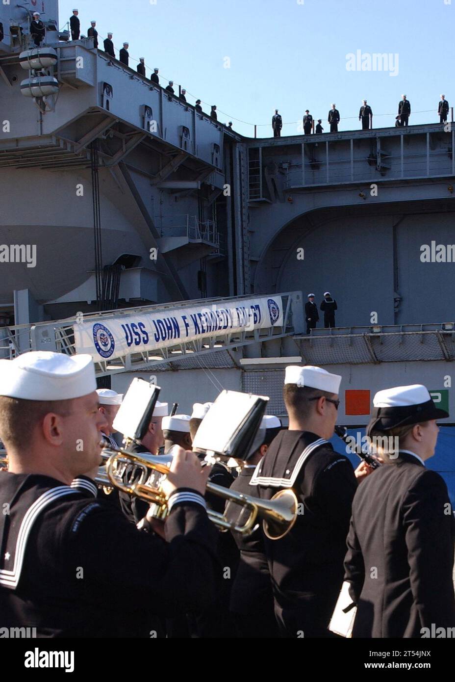 decommission ceremony, JFK NAVY MAYPORT, USS John F. Kennedy (CV 67 ...