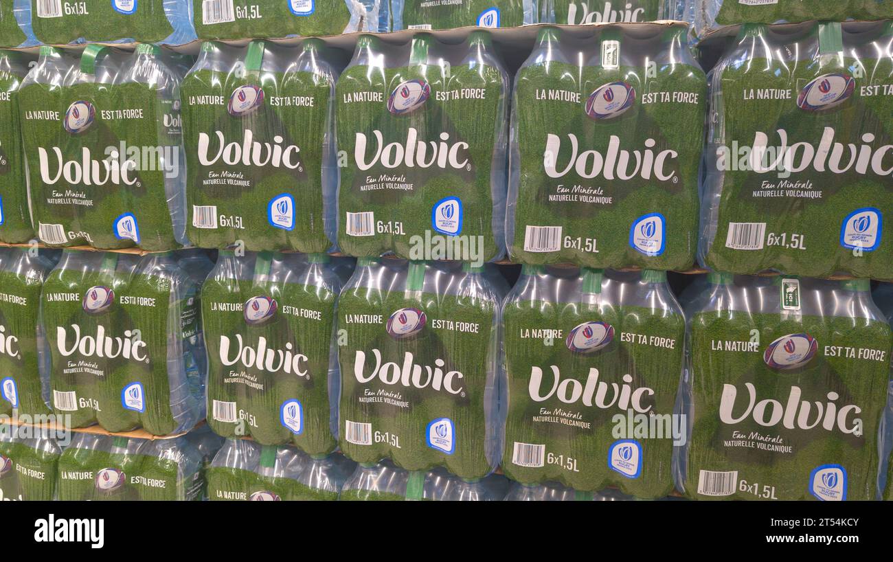 Volvic water hi-res stock photography and images - Alamy
