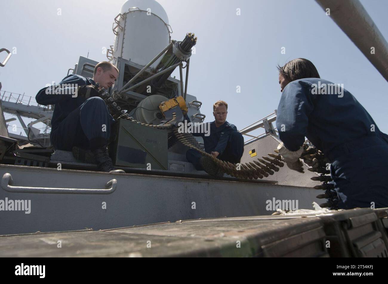 Deployment 2011, Sailors, U.S. Navy, USS Comstock (LSD 45 Stock Photo ...